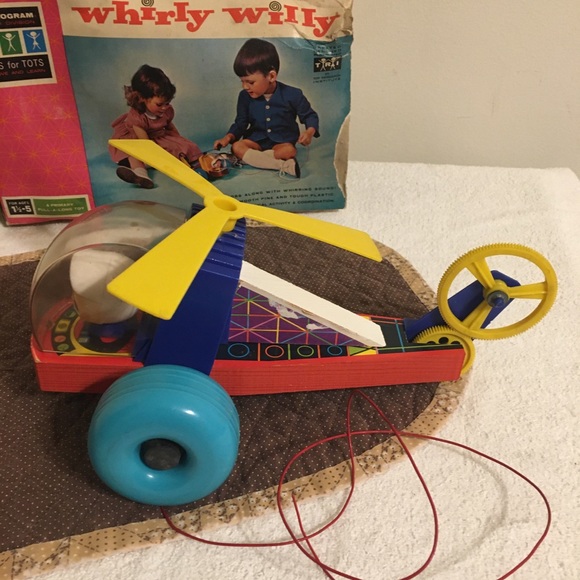 Transogram Company | Toys | Vintage 964 Whirly Willy Pull A Long Toy ...
